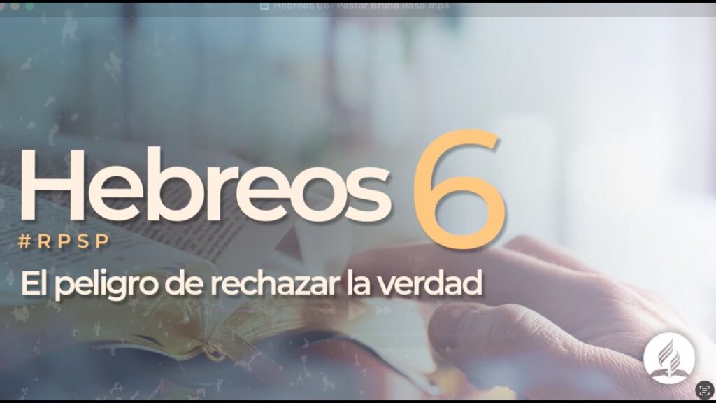 Hebreos 6 | Reavivados por Su Palabra | #RPSP | devocionmatutina.com